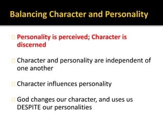 The Character of a TRUE Prophet | PPTX