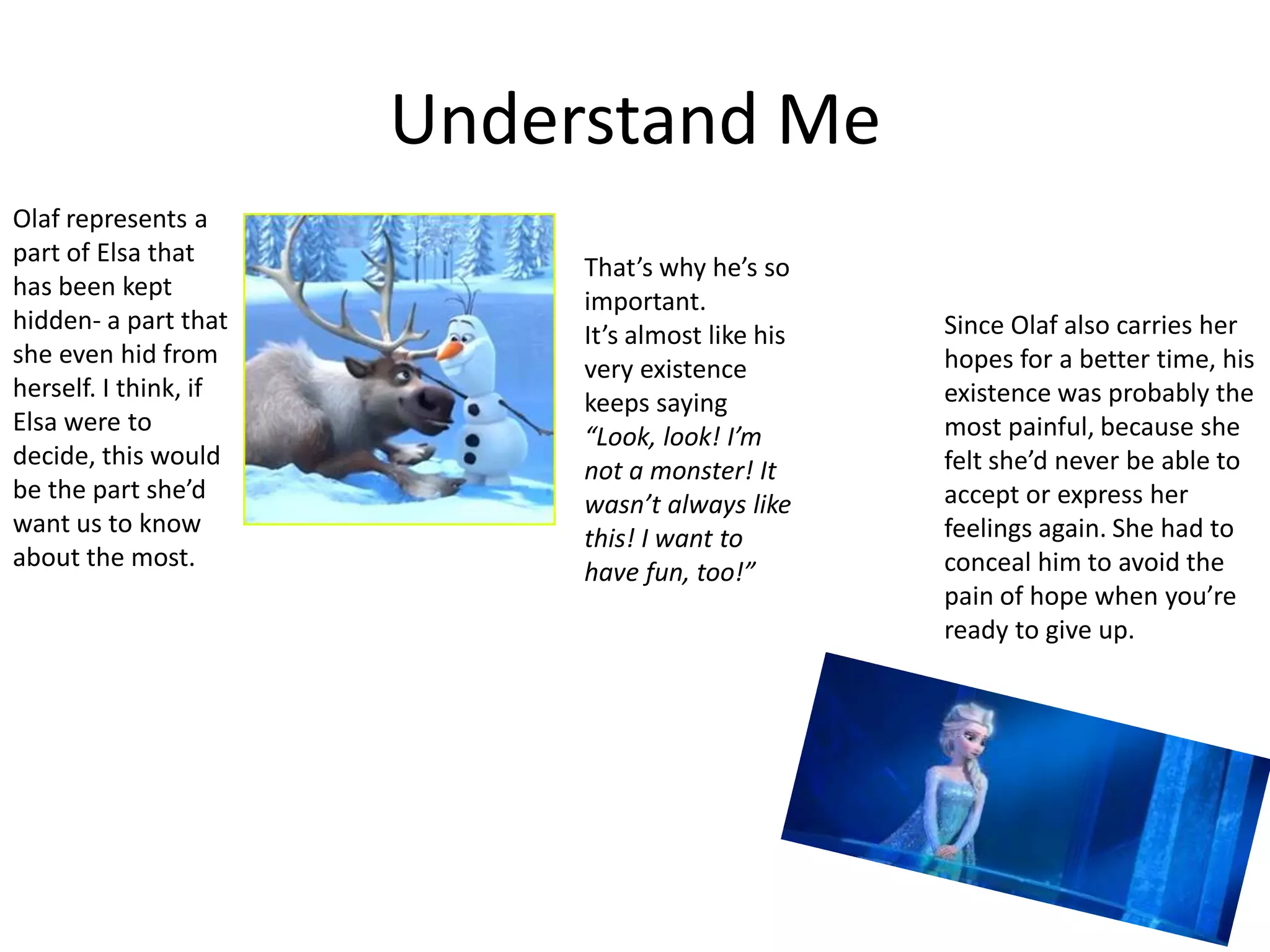 The character of olaf | PPTX