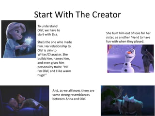 The character of olaf | PPTX