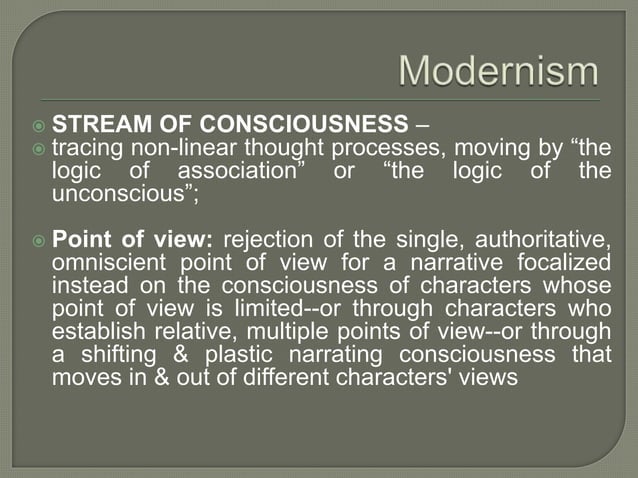 The characters as protagonist in virginia woolf’s kew | PPT