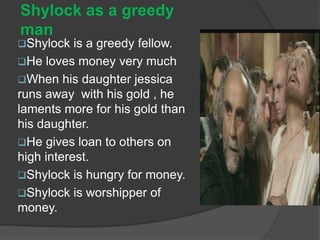 The character sketch of shylock | PPT | Free Download
