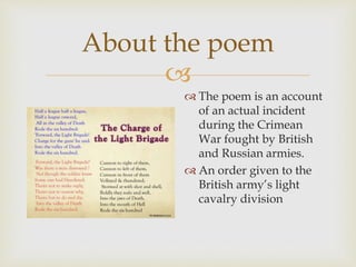 The charge of light brigade | PPTX