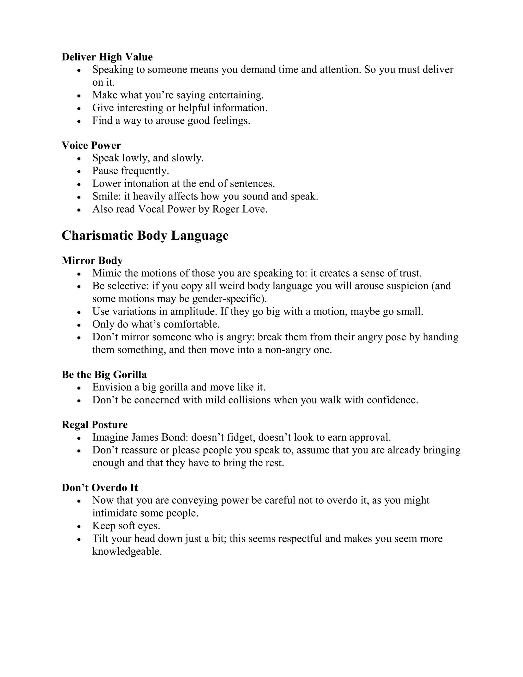 The Charisma Myth by Olivia Fox Cabane (Summary) | PDF