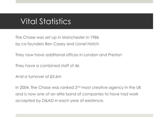 The chase presentation_1 | PPTX