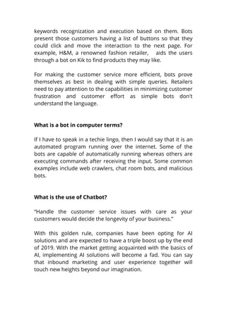 How ChatBot Work? | What Is Chatbot? | List Of Chatbot | Complete ...