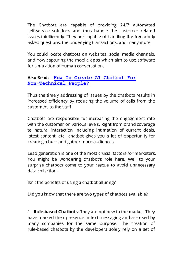 How ChatBot Work? | What Is Chatbot? | List Of Chatbot | Complete ...