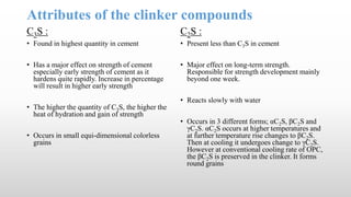 The chemical composition of cement | PDF