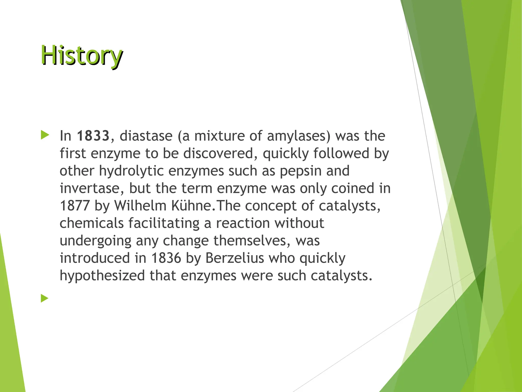 The chemical nature of enzymes, naming and classification of enzymes.ppt