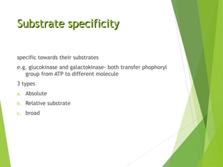 The chemical nature of enzymes, naming and classification of enzymes.ppt