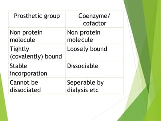 The chemical nature of enzymes, naming and classification of enzymes.ppt