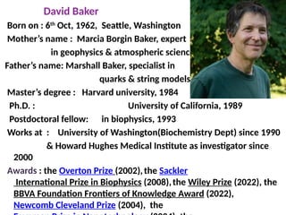 UNDERSTANING THE CHEMISTRY NOBEL PRIZE 2024.pptx