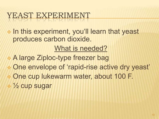 The Chemistry Of Baking Bread | PPTX