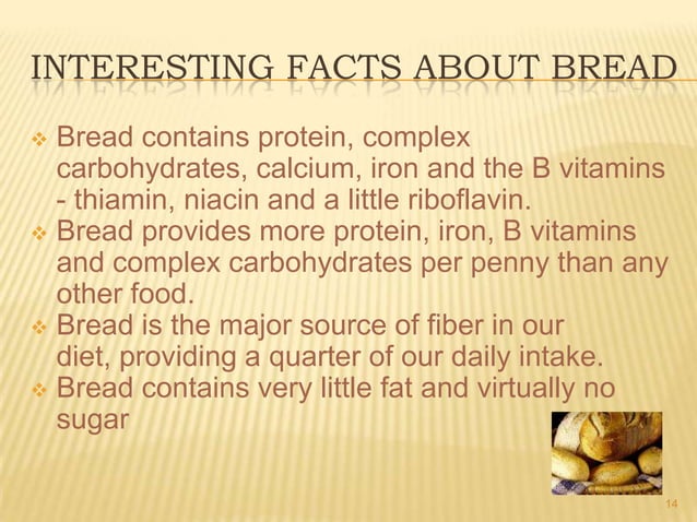 The Chemistry Of Baking Bread | PPTX