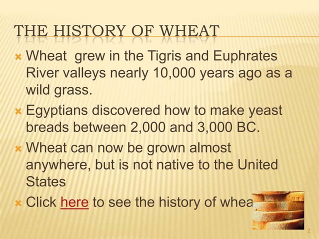 The Chemistry Of Baking Bread | PPTX