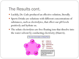 The chemistry of gatorade | PPT