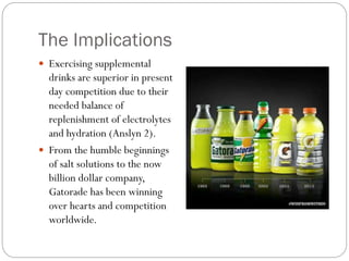 The chemistry of gatorade | PPT