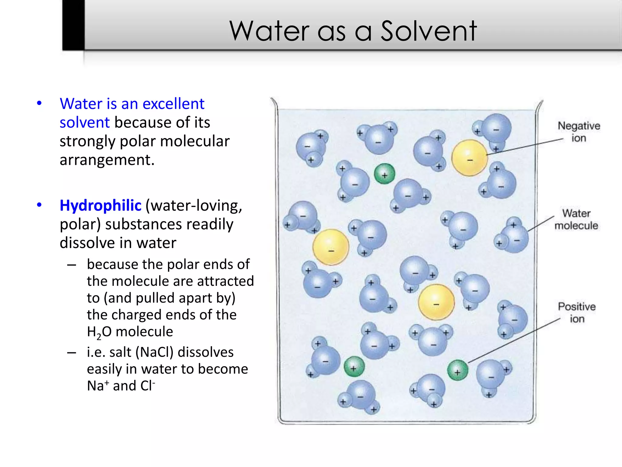 The Chemistry of H2O | PPT