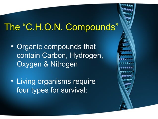 The Chemistry of Life | PPT