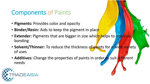 The chemistry of paint | PPTX | Painting | Arts and Crafts