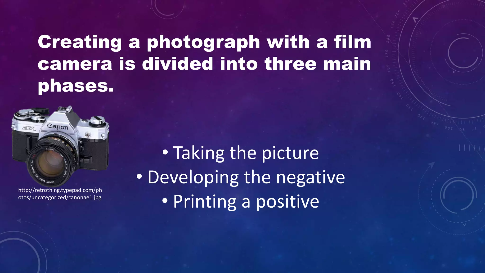 The chemistry of photography | PPTX