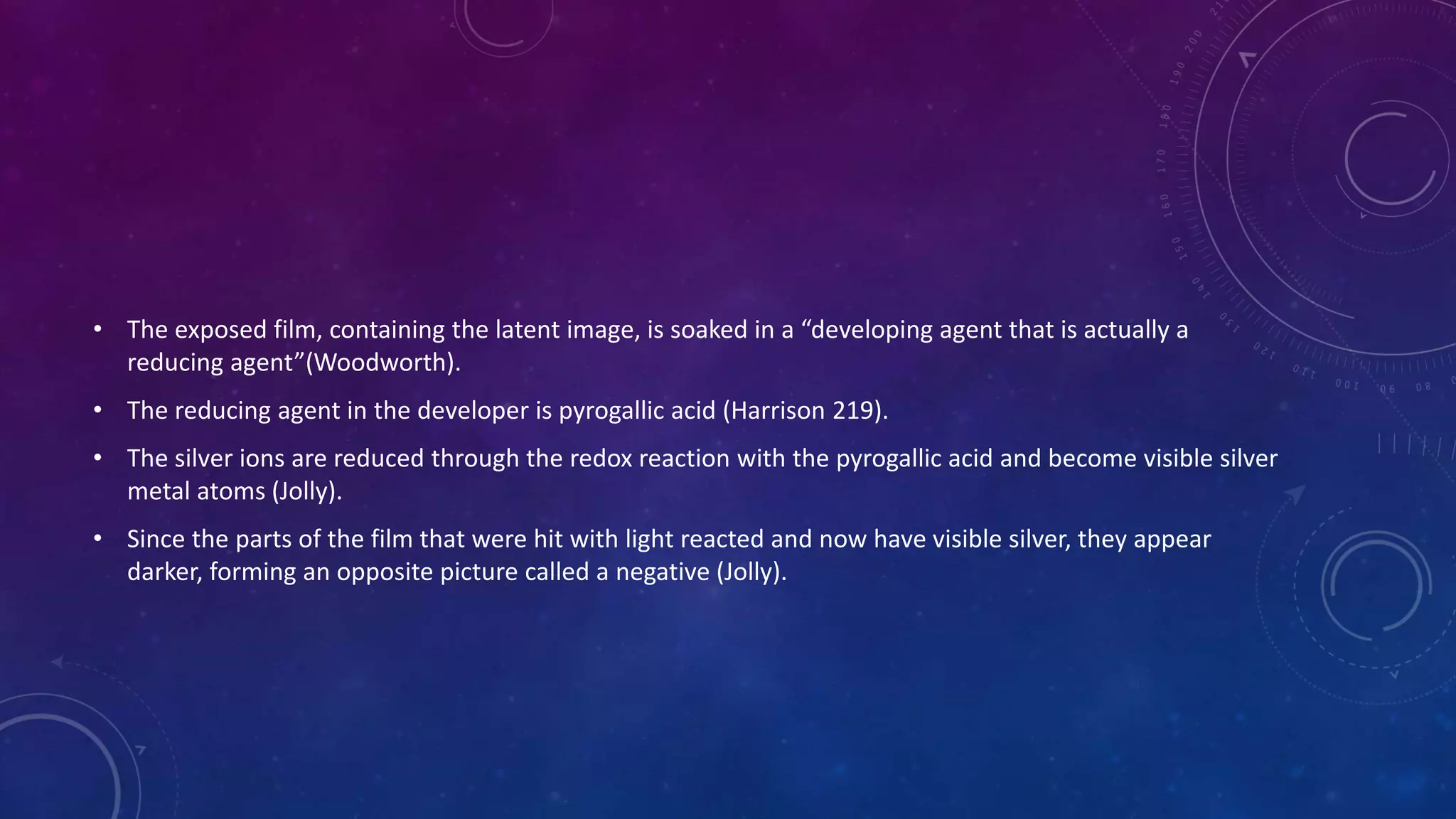 The chemistry of photography | PPTX