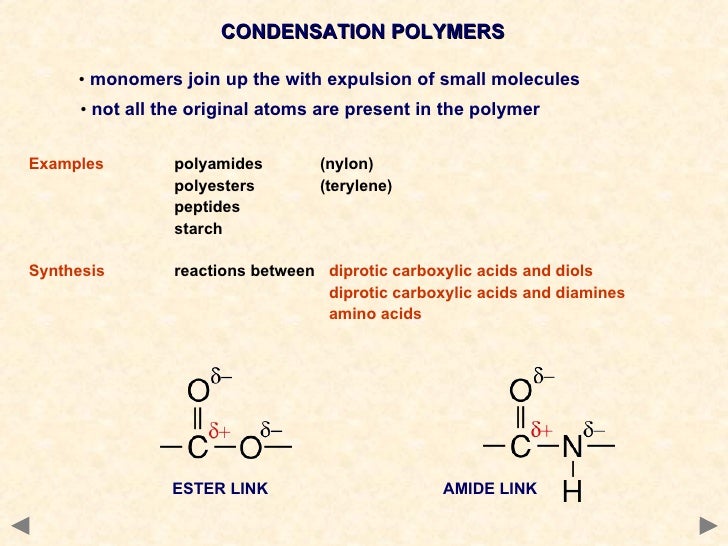 The Chemistry Of Polymers