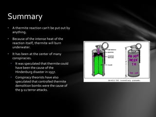 The Chemistry of Thermite | PPTX