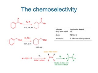 The chemoselectivity | PPT