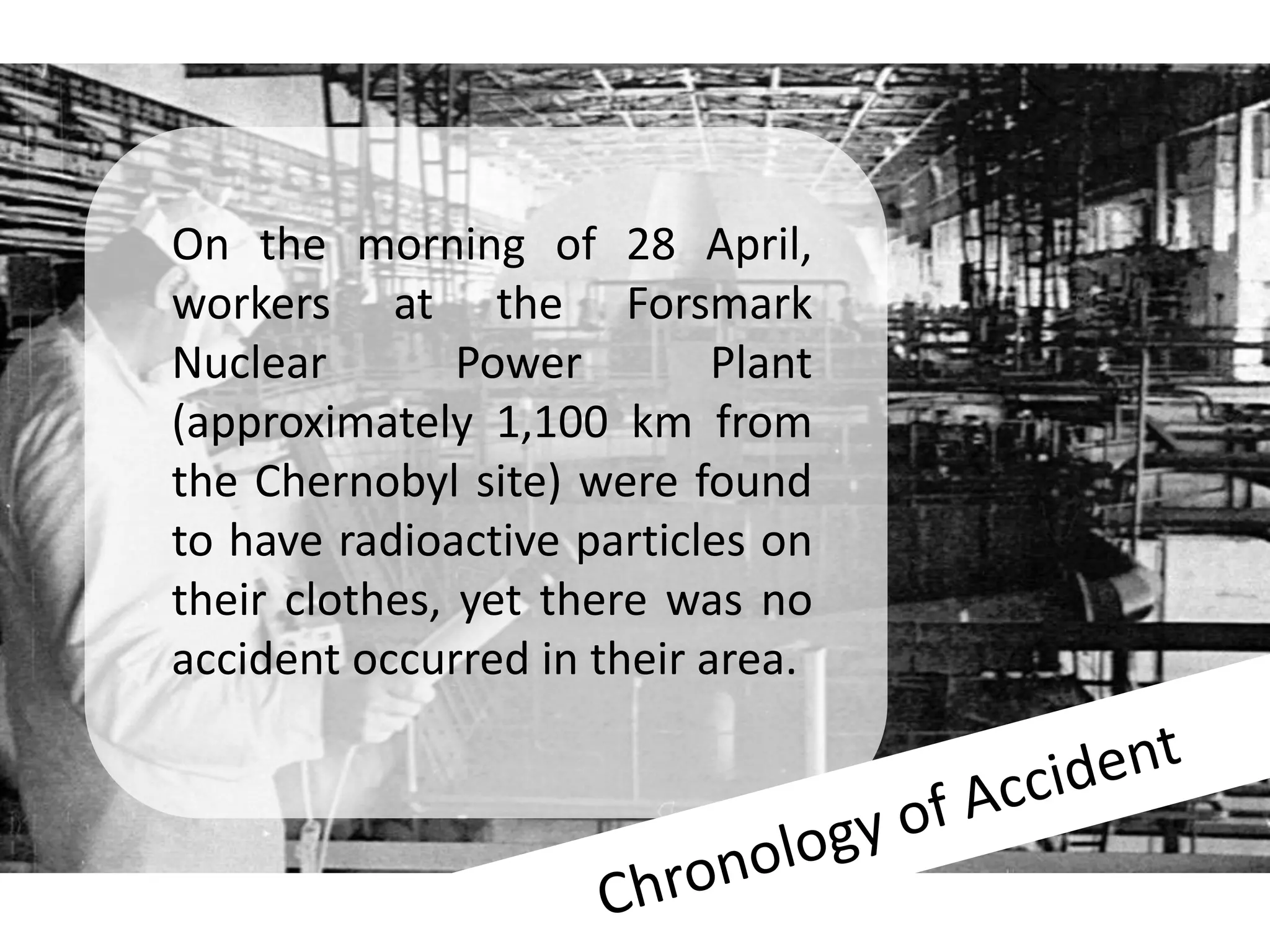 The Chernobyl Accident - IIHS | PPTX