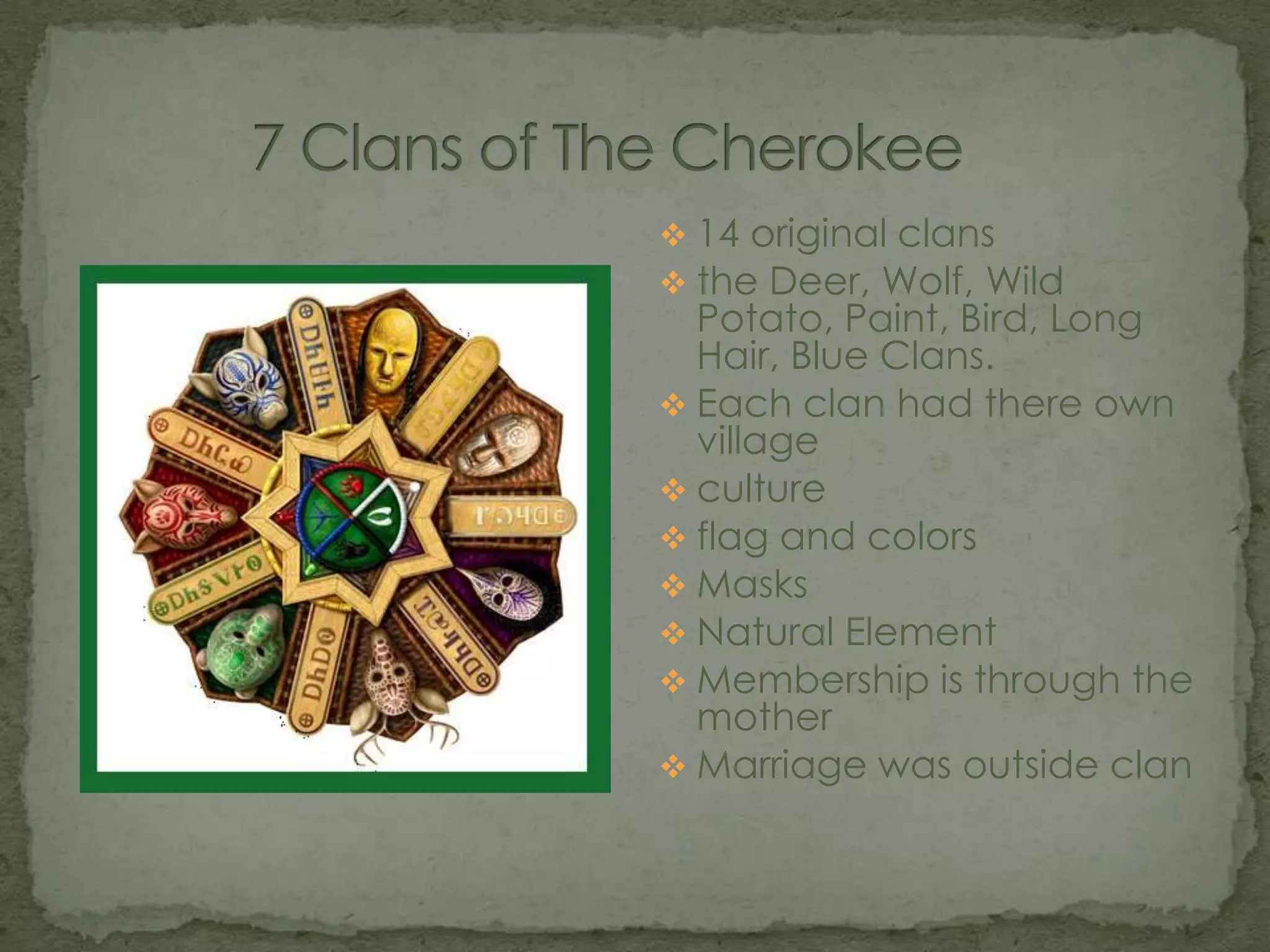 The cherokee myth | PPT