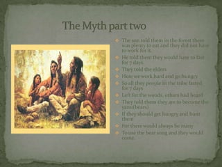 The cherokee myth | PPTX