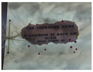The cherokee tribe | PPT