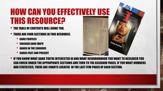 The chicago crime commision gang book | PPTX