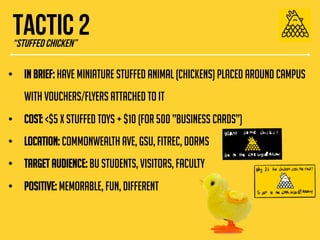 The Chicken & Rice Guys Guerrilla Marketing Case Study | PPT