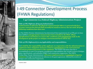 The Chicot Aquifer and the I-49 Connector Project | PPTX
