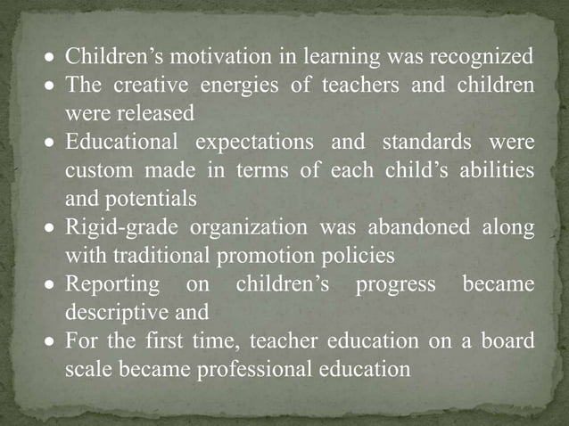 The child centered curriculum | PPTX