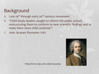 The child study movement | PPTX