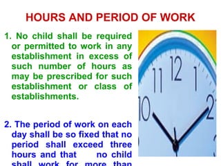 The Child Labour (Prohibition And Regulation ) Act, 1986 | PPT
