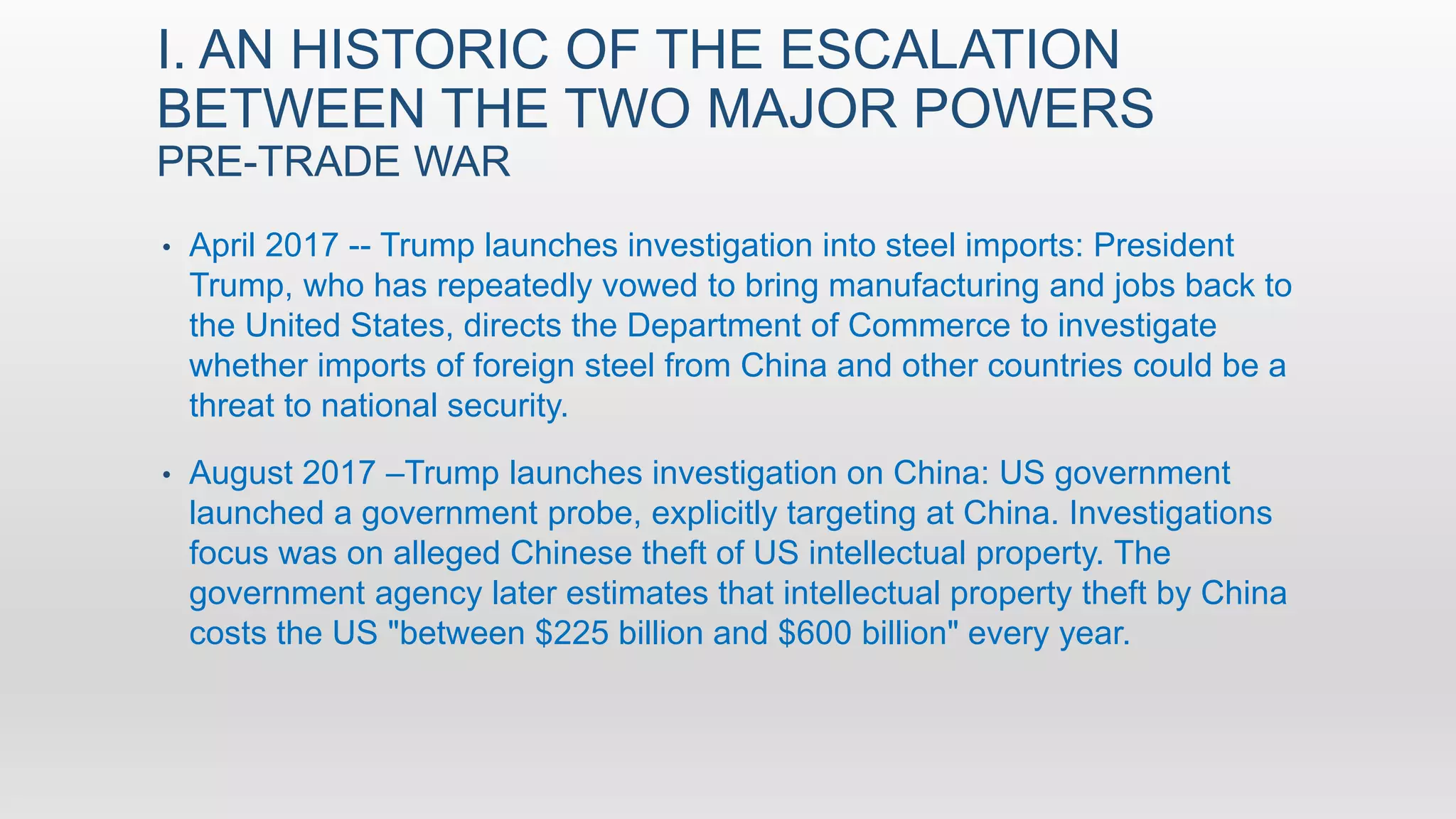 The China-US Trade War | PPTX