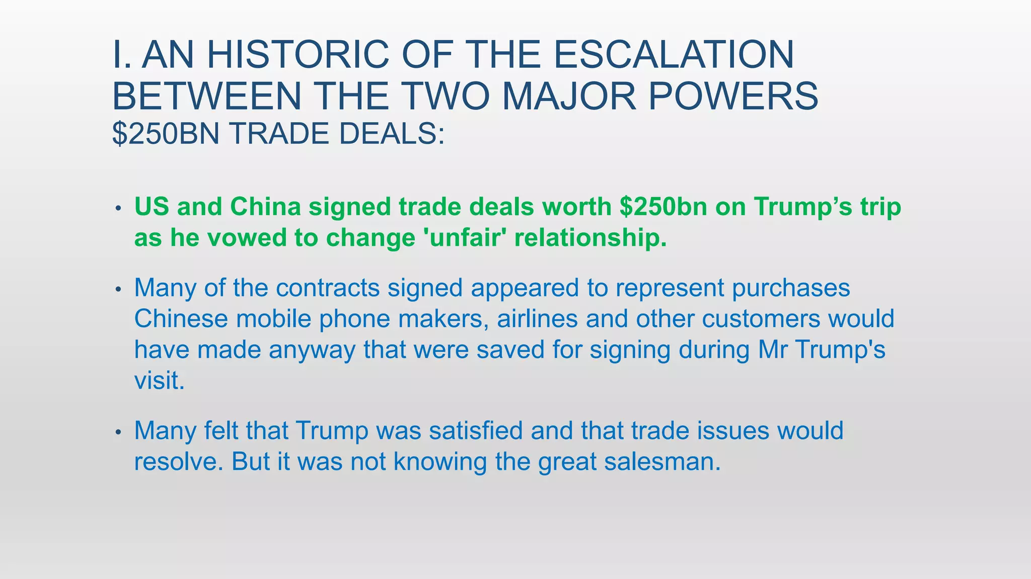 The China-US Trade War | PPTX