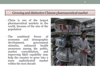 The china pharmaceutical market ppt | PPTX