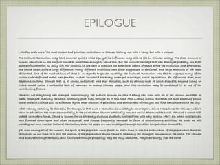 The Chinese Cultural Revolution: the Spirit of the People | PDF