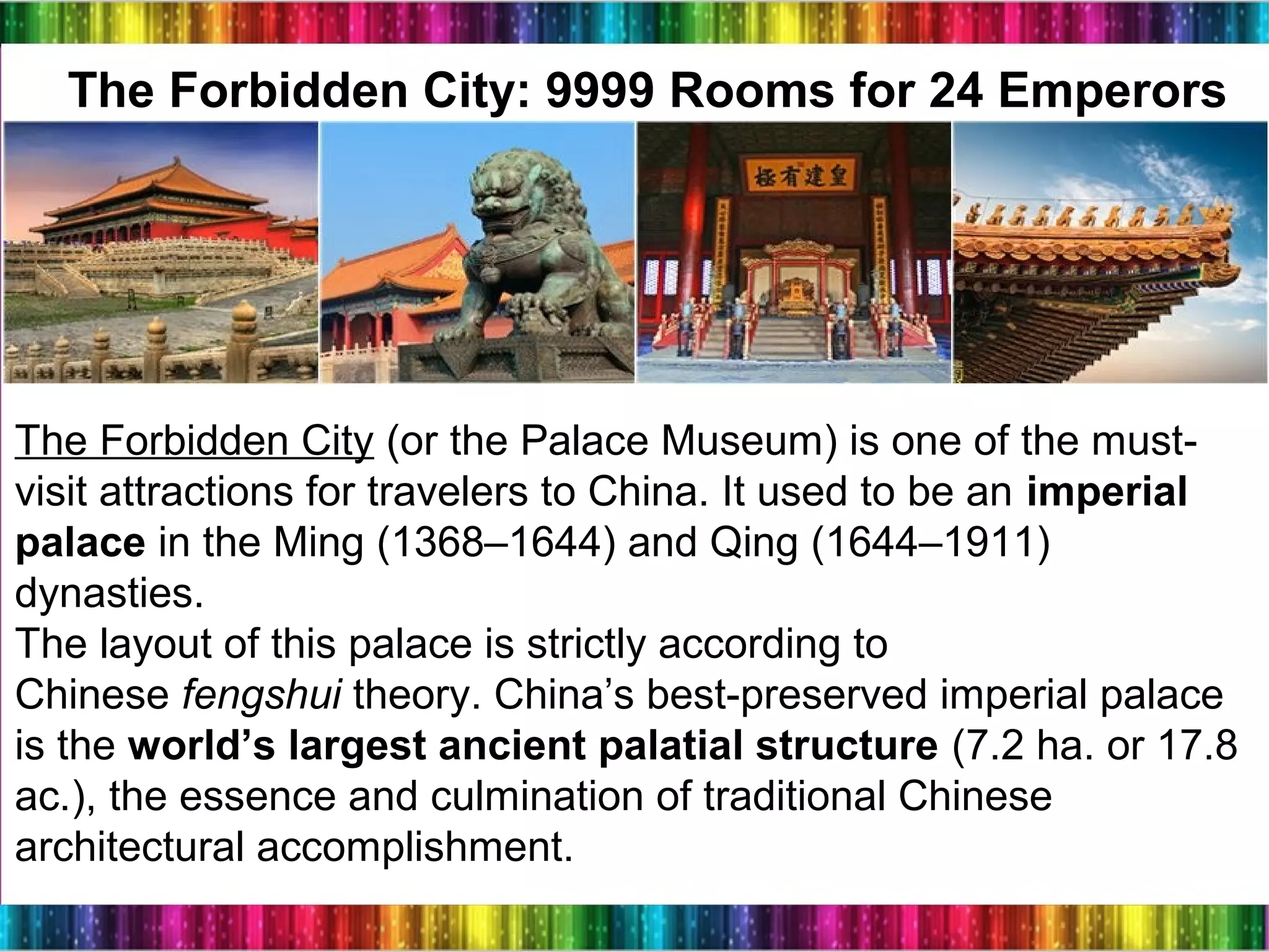 The Chinese Culture | PPT