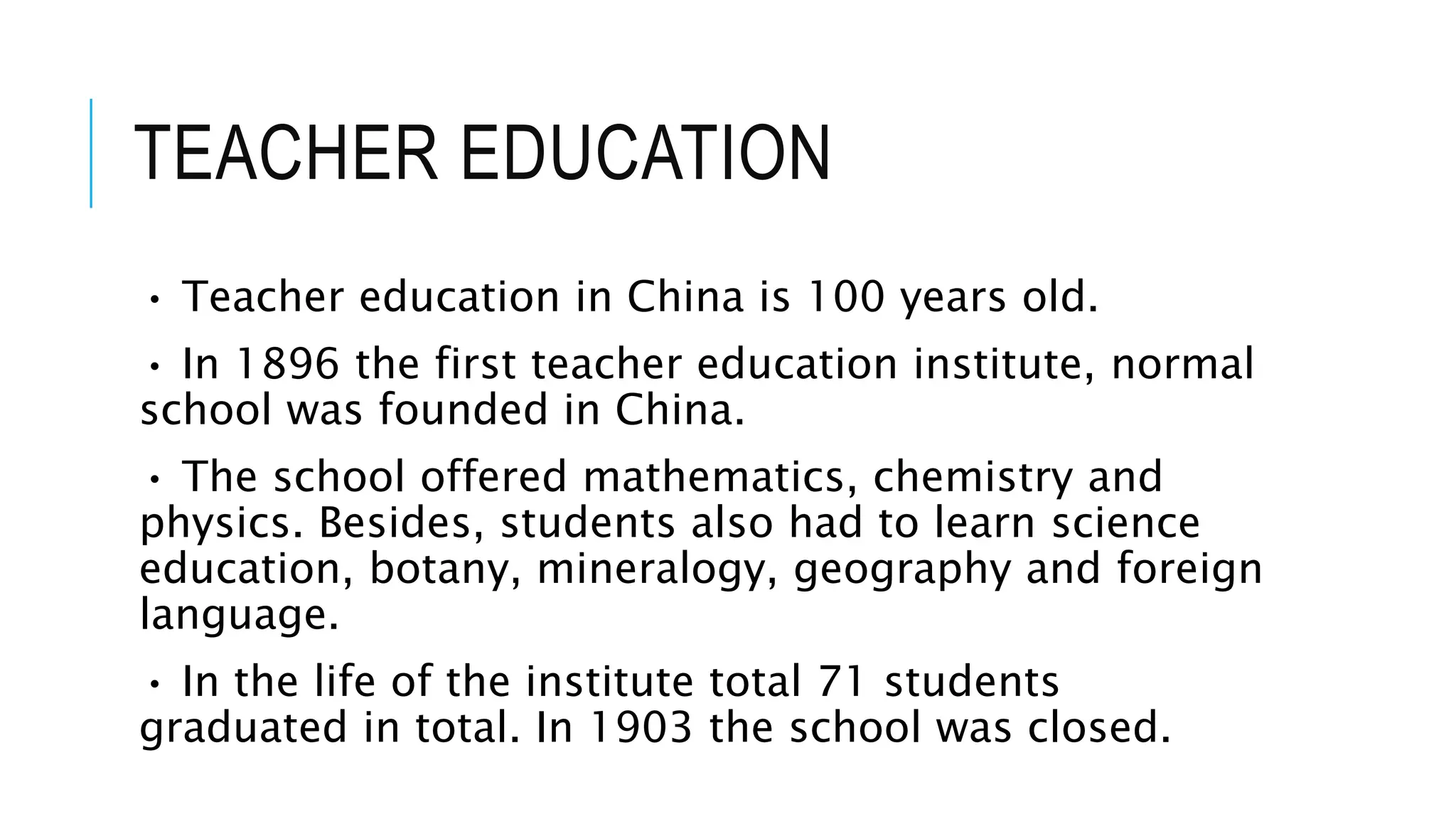 The Chinese Education System | PPTX