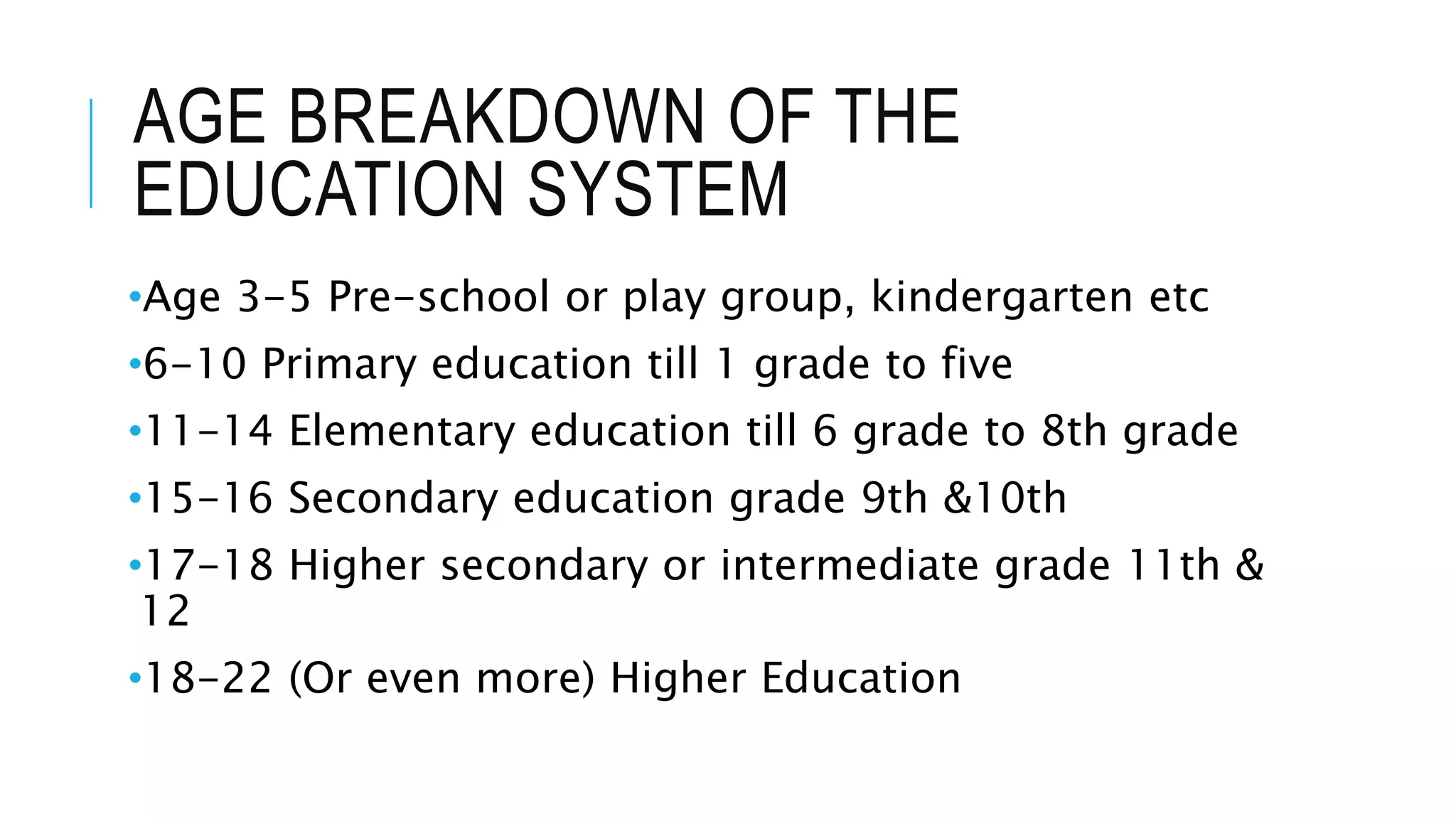 The Chinese Education System | PPTX