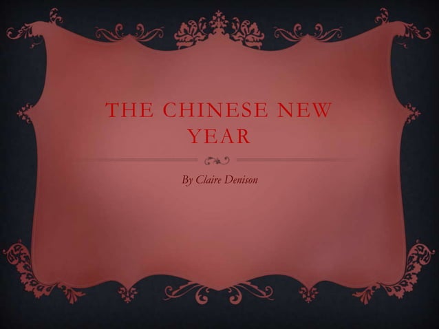 The chinese new year | PPT