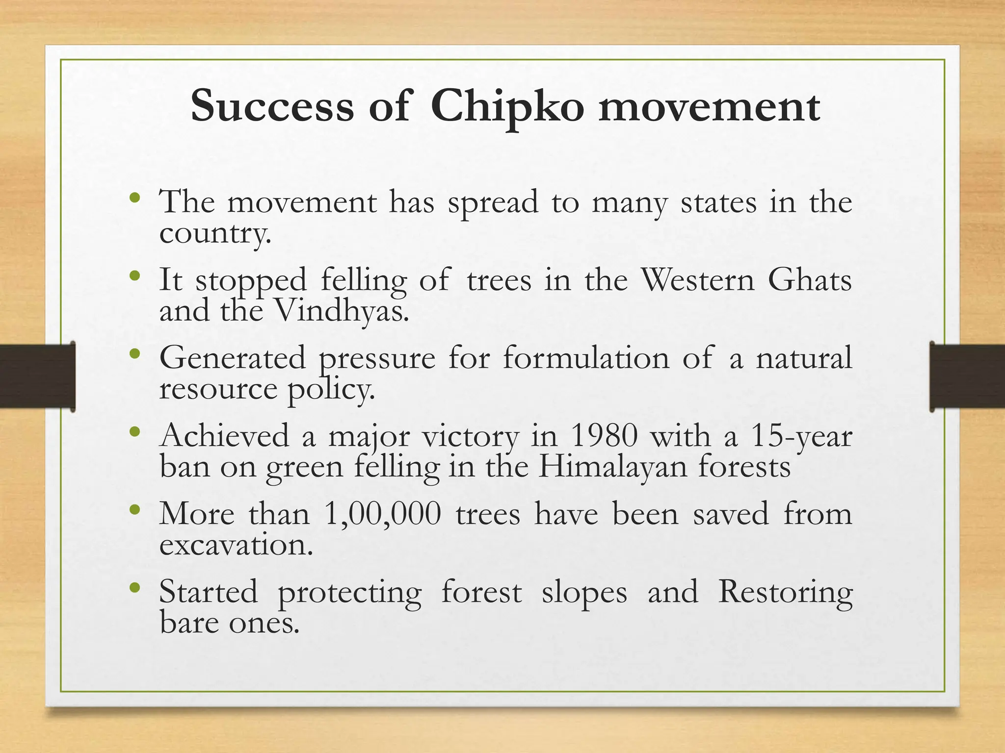 English 10 Lesson - The Chipko Movement.ppt