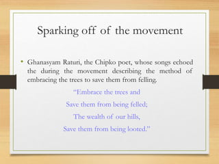 English 10 Lesson - The Chipko Movement.ppt