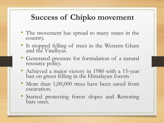 English 10 Lesson - The Chipko Movement.ppt