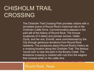 The chisholm trail | PPT